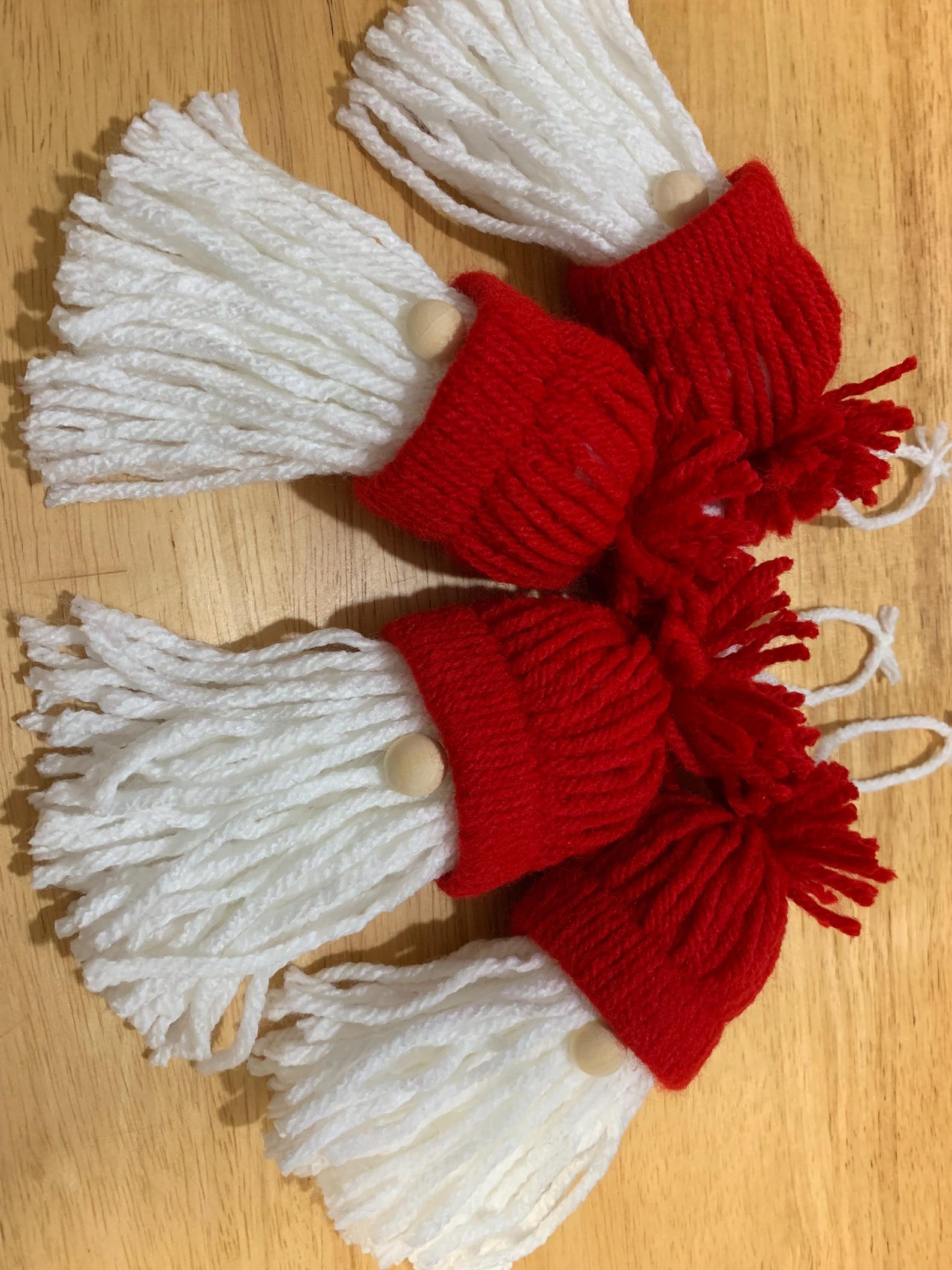 Handmade Gnome Ornaments, Set of 4 - Etsy