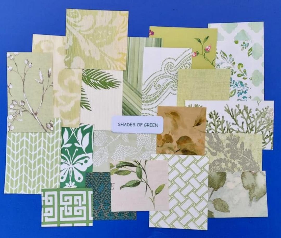 1/2 Lb Wallpaper Scraps YOU CHOOSE COLORS Wide Variety of Patterns ...