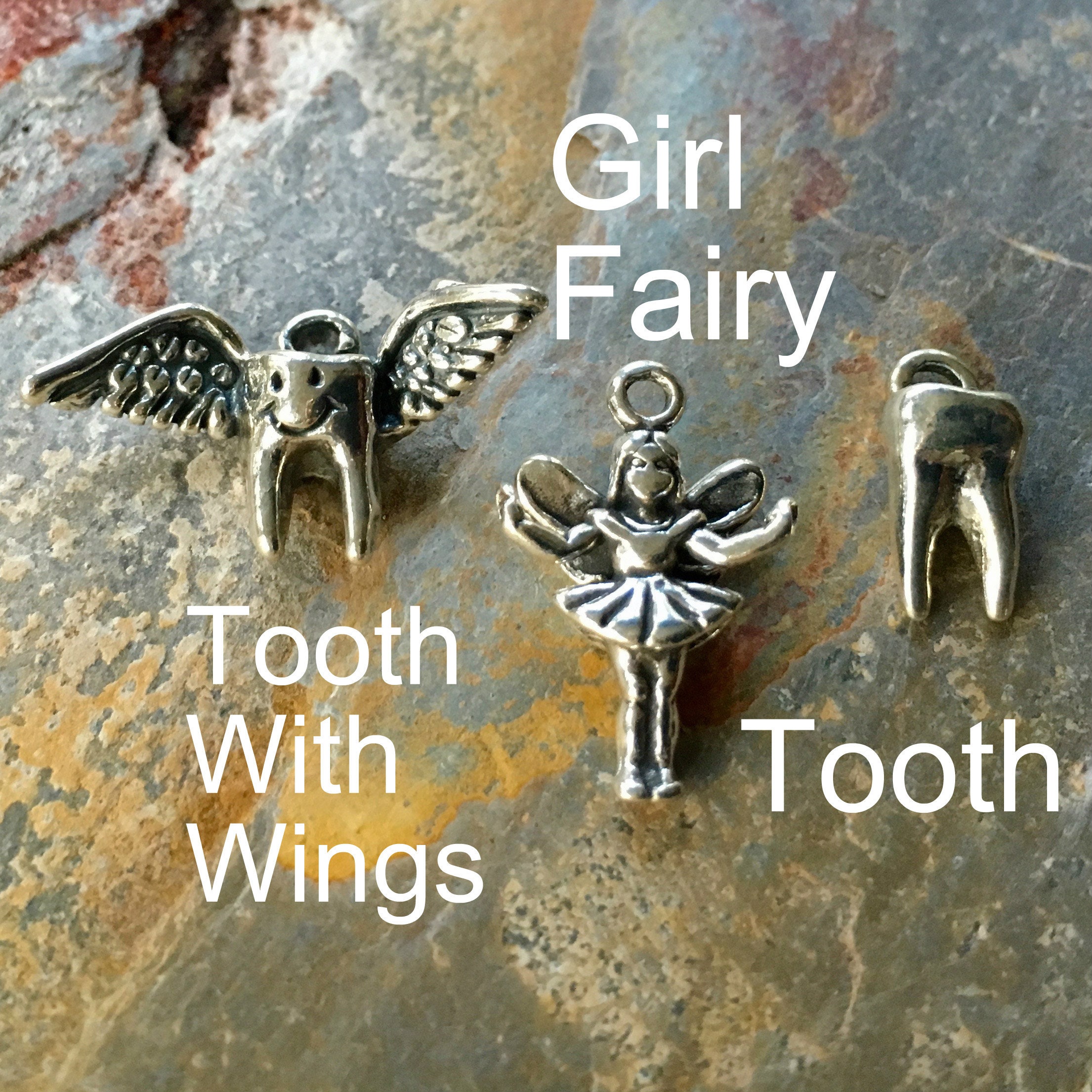 Tooth Fairy Bracelet in Light Rose, Amethyst, and Fuchsia - Etsy