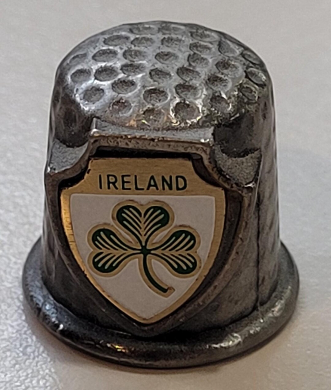 Thimble With Iconic Shamrock of Ireland Symbol - Etsy