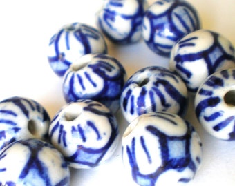 Delft Blue Beads - Etsy