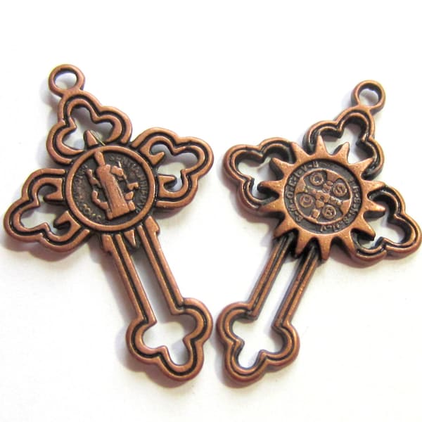 Copper Cross - Etsy