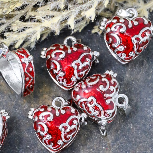 Enamel Locket - Etsy