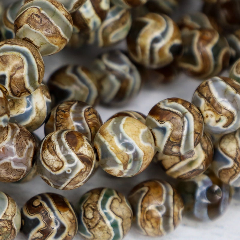 Tibetan Dzi - Etsy