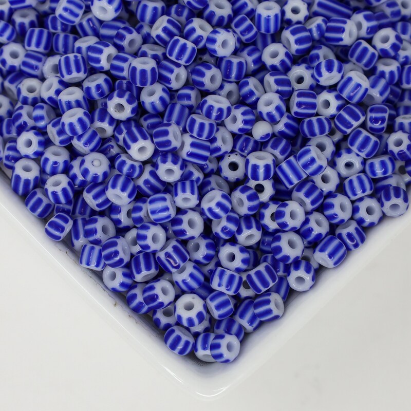 Blue Seed Beads - Etsy