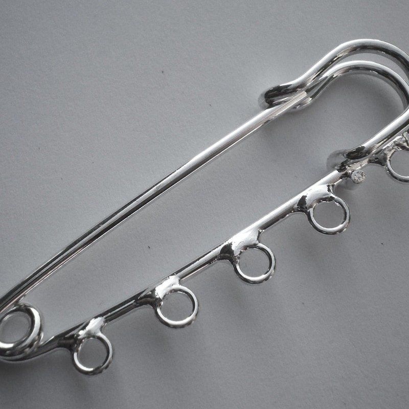Safety Pin Brooch - Etsy