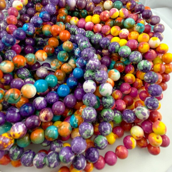 Dyed Jade Beads - Etsy