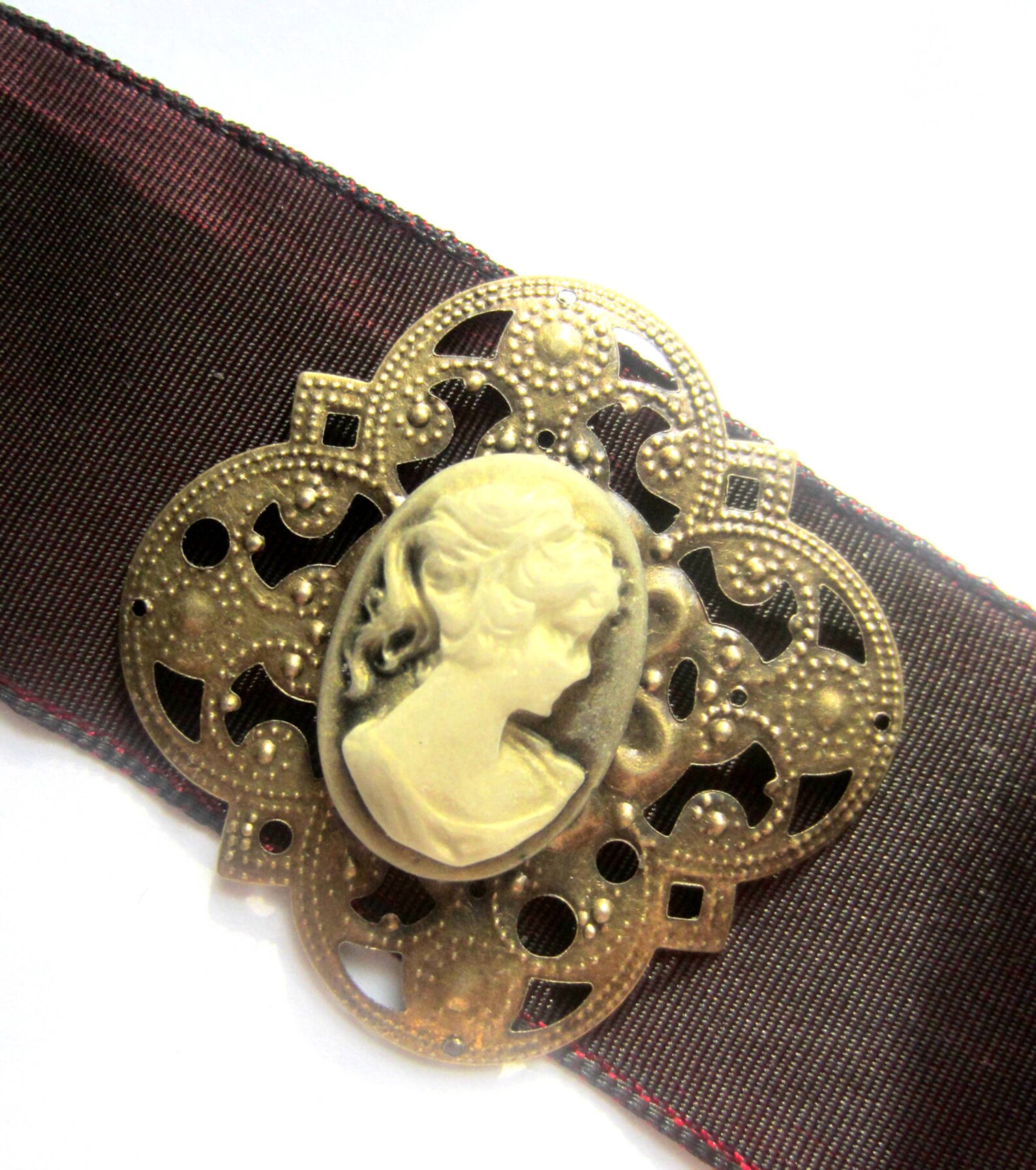 8 Antique Bronze Filigree Pendants Filigree Flower Wraps | Etsy