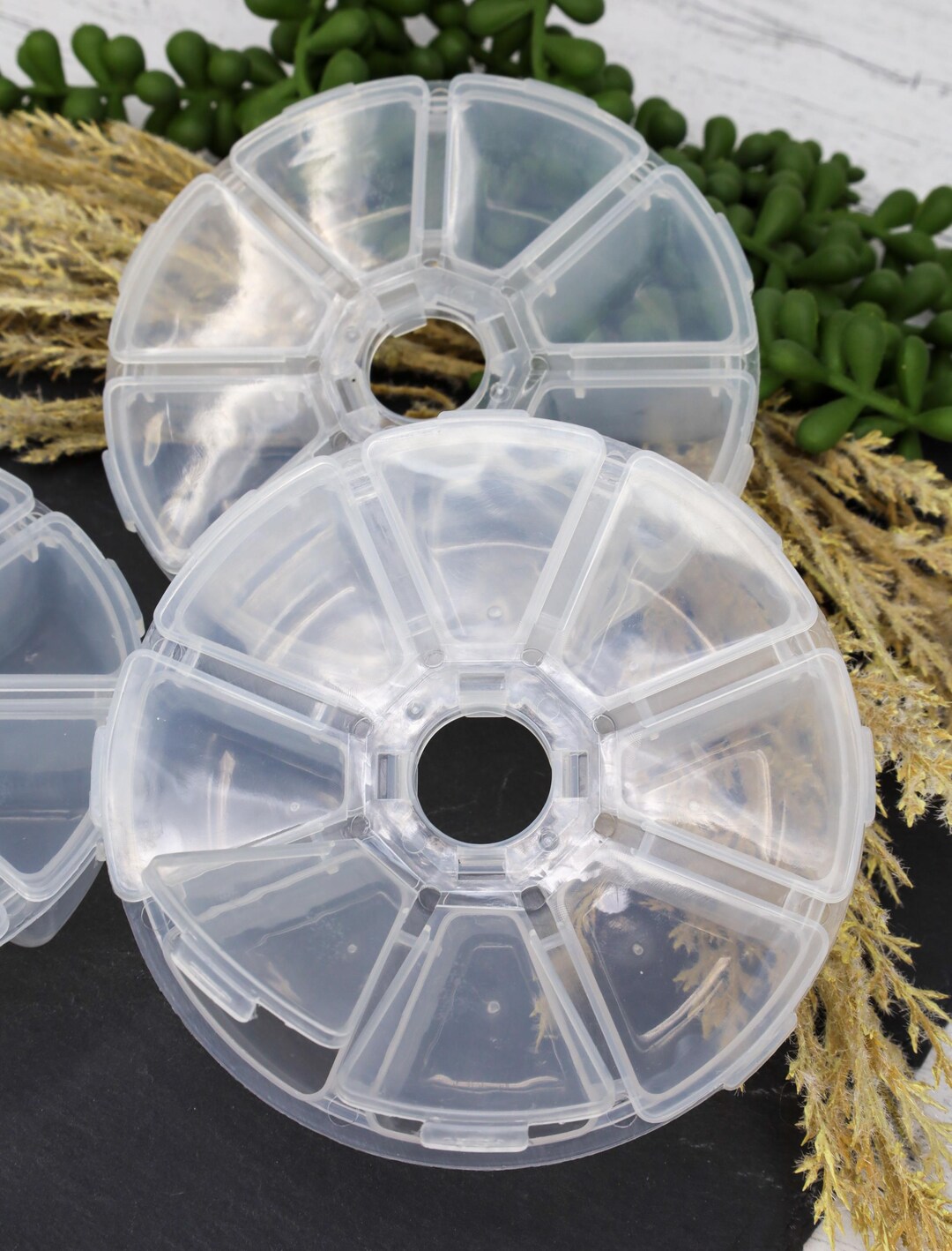Flip Top Bead Containers - Seed Bead Containers - Plastic Bead Storage ...