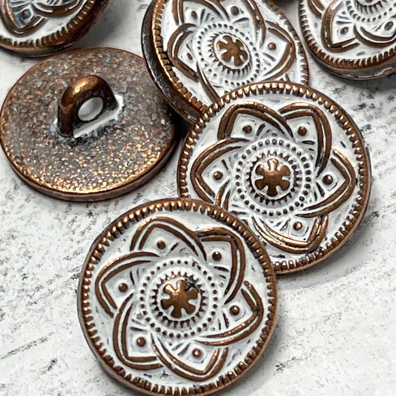 Metal Buttons - Etsy