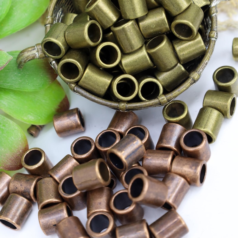Tibetan Copper Bead 8 Mm - Etsy