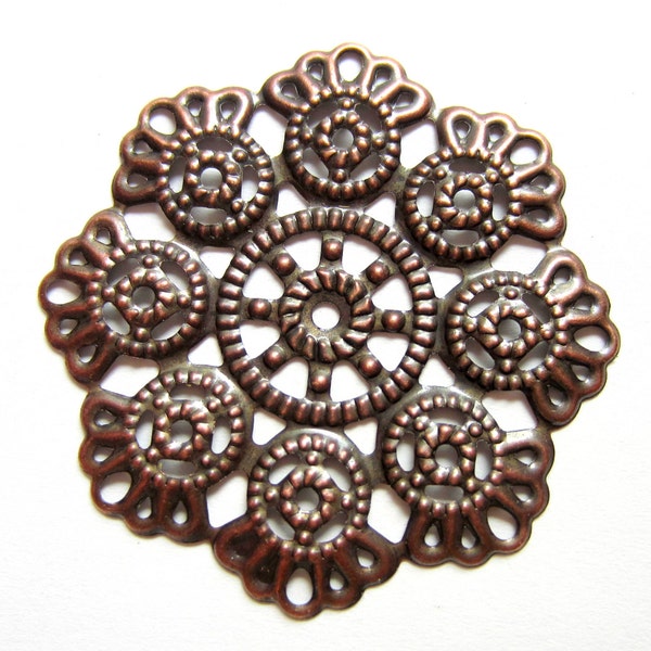 Copper Filigree - Etsy