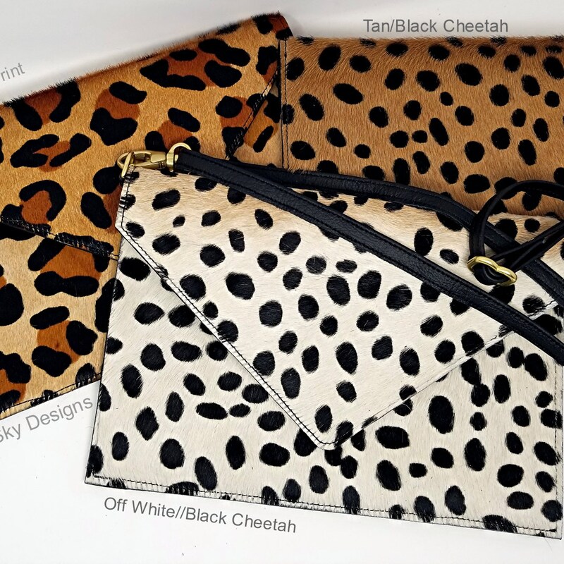 Leopard Clutch - Etsy