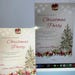 Customizable Christmas Party Invitation, 5x7 Inches, Beautiful Golden ...
