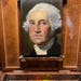 Oil Portrait Painting of George Washington, Small 5x7 Inch, Victorian ...