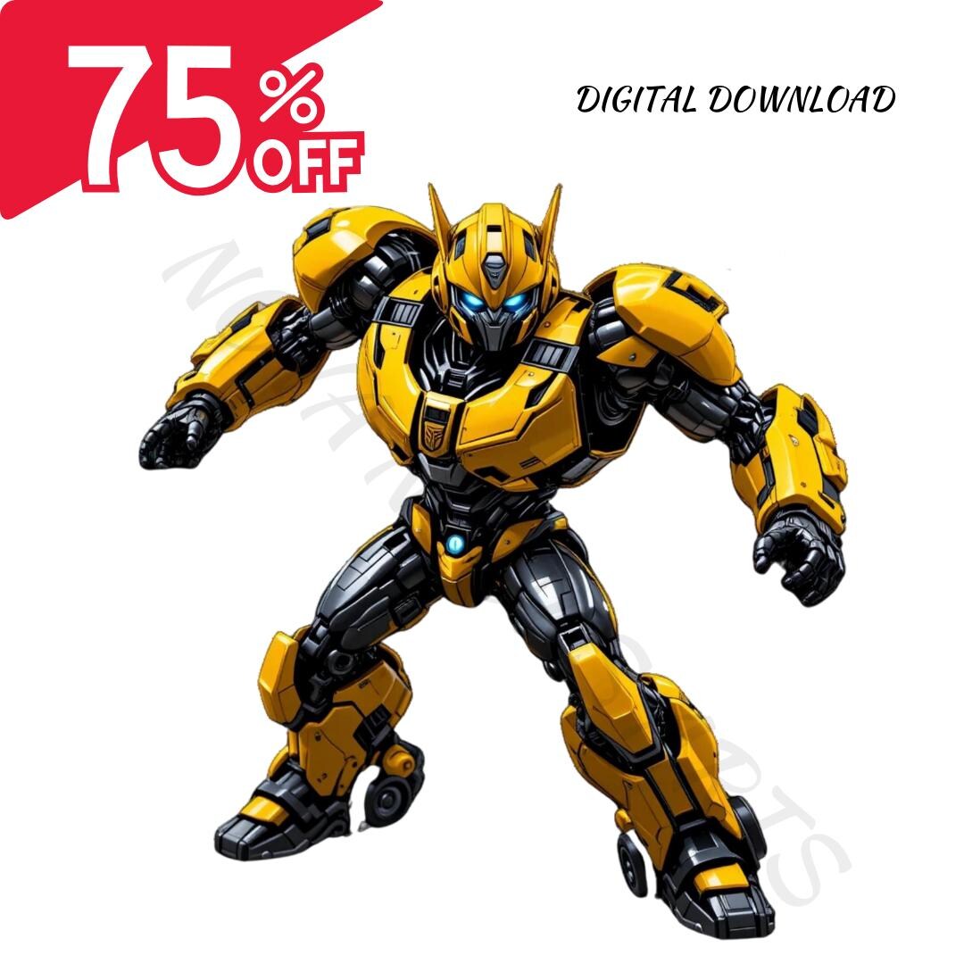 Transformers Bumblebee PNG, T-shirt Design, Bumblebee Clipart PNG ...