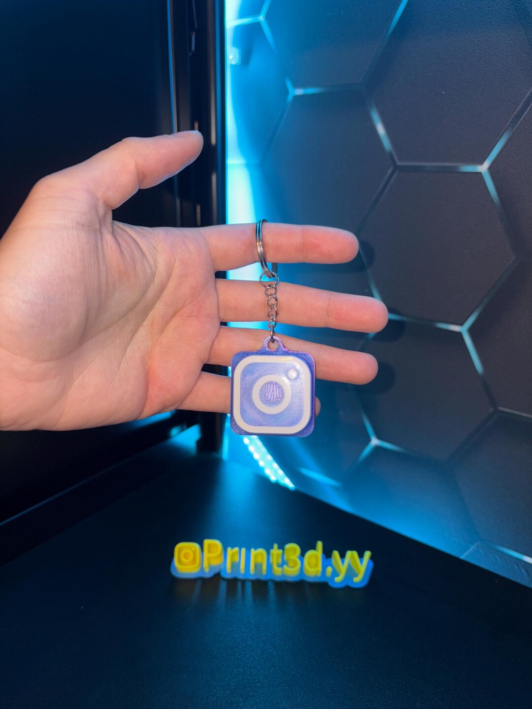 NFC Instagram Keychain Business - Etsy