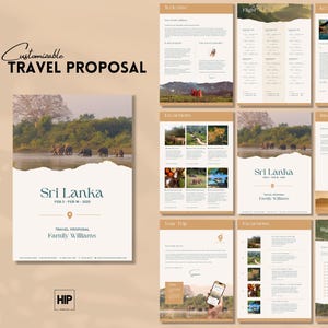 Customizable Travel Proposal Colombo Style - Etsy