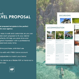 Customizable Travel Proposal Manila Style - Etsy