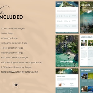 Customizable Travel Proposal Manila Style - Etsy