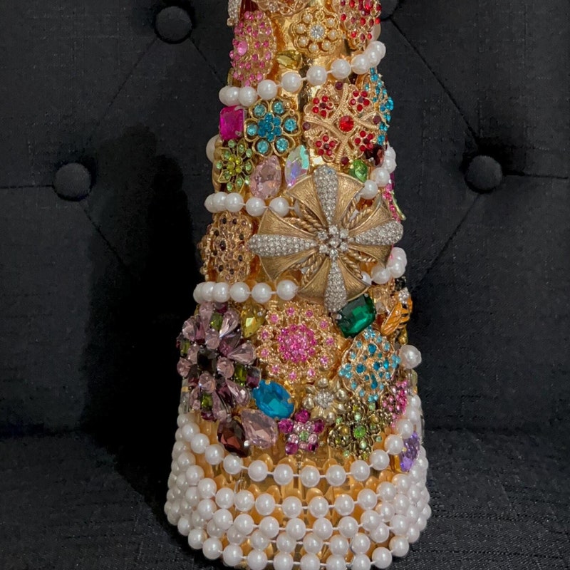 Jeweled Cone Tree - Etsy
