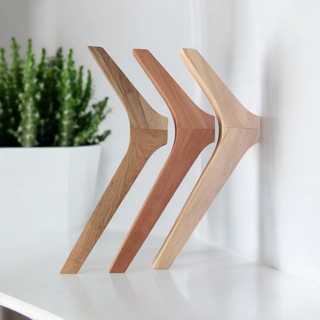 Oak Wood Round Table Leg - Round Table Base, Round Table, Table Base ...