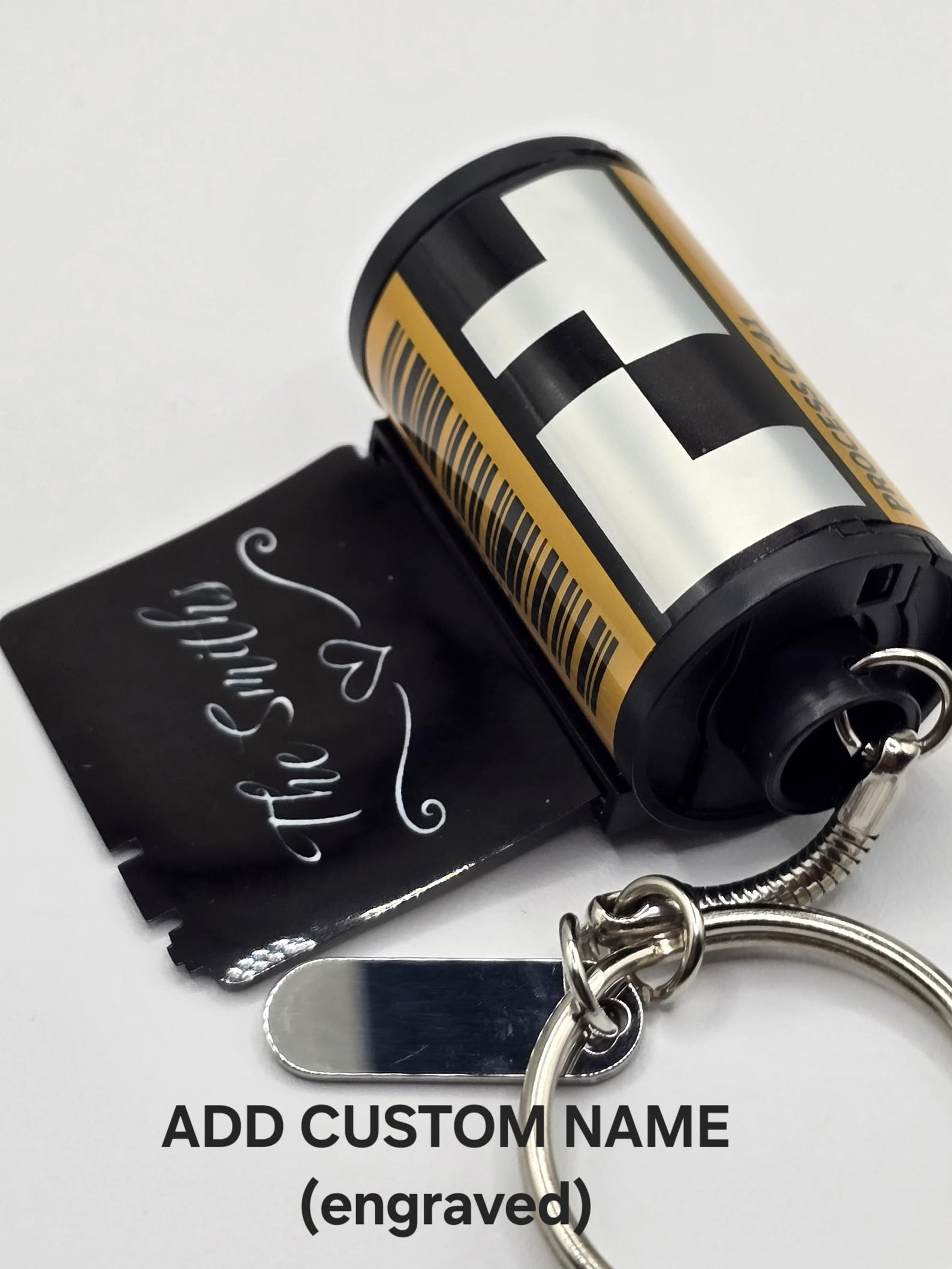 10 Personalized Photos Film Roll Keychain, Custom Photo Film Roll ...