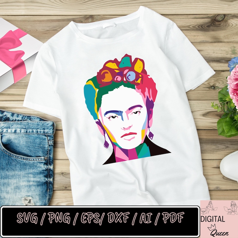 Frida Kahlo SVG Bundle – Cricut Compatible Files, Instant Download ...
