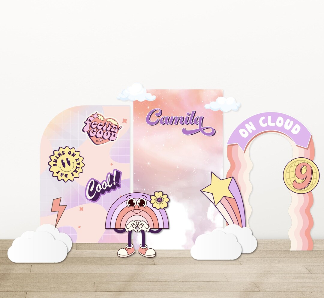 Backdrops/cut Outs in Foam Board Preppy Theme Party, Crocs, Starbucks ...