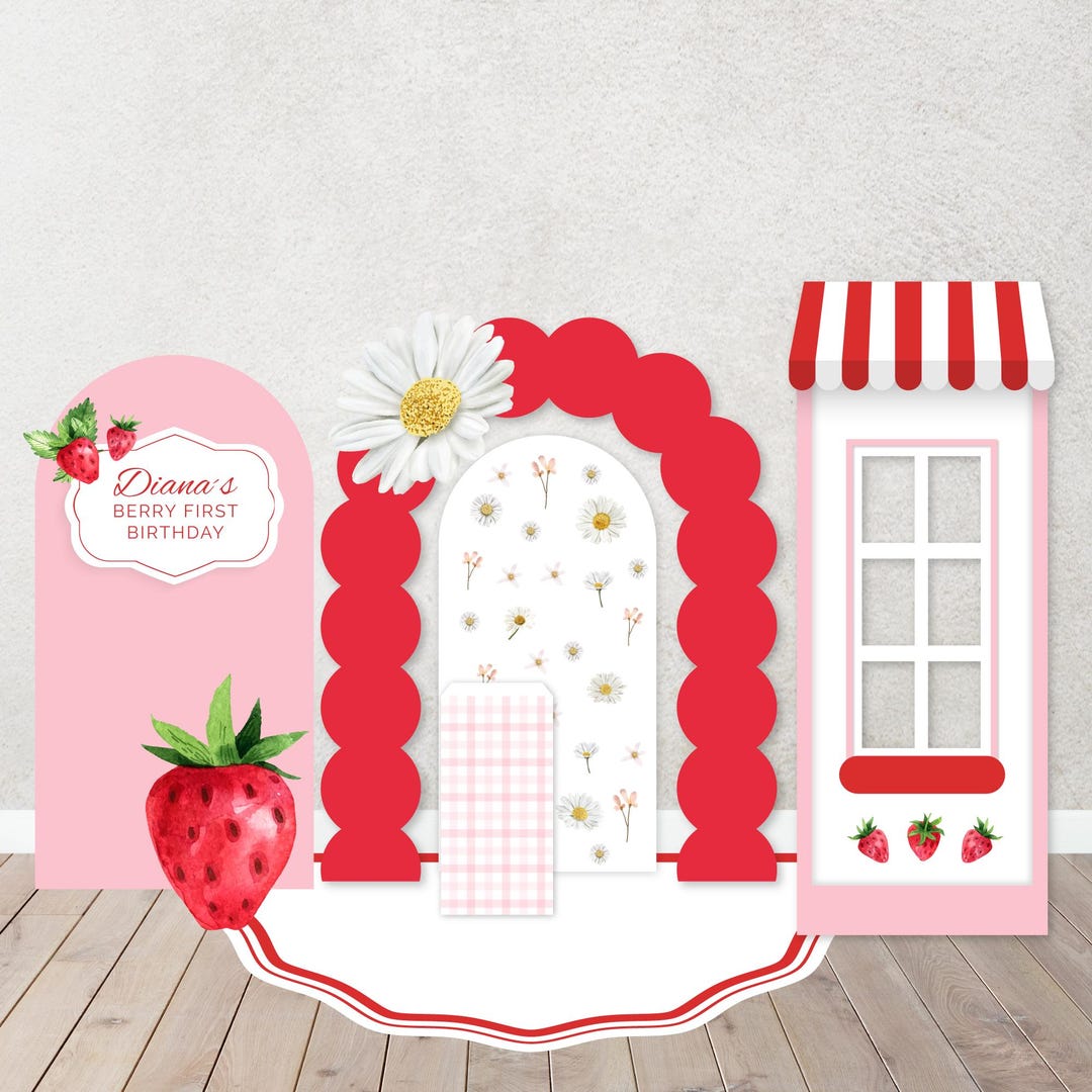 Characters/custom PROPS Cutouts in Foam Board- Coroplast, Strawberry ...