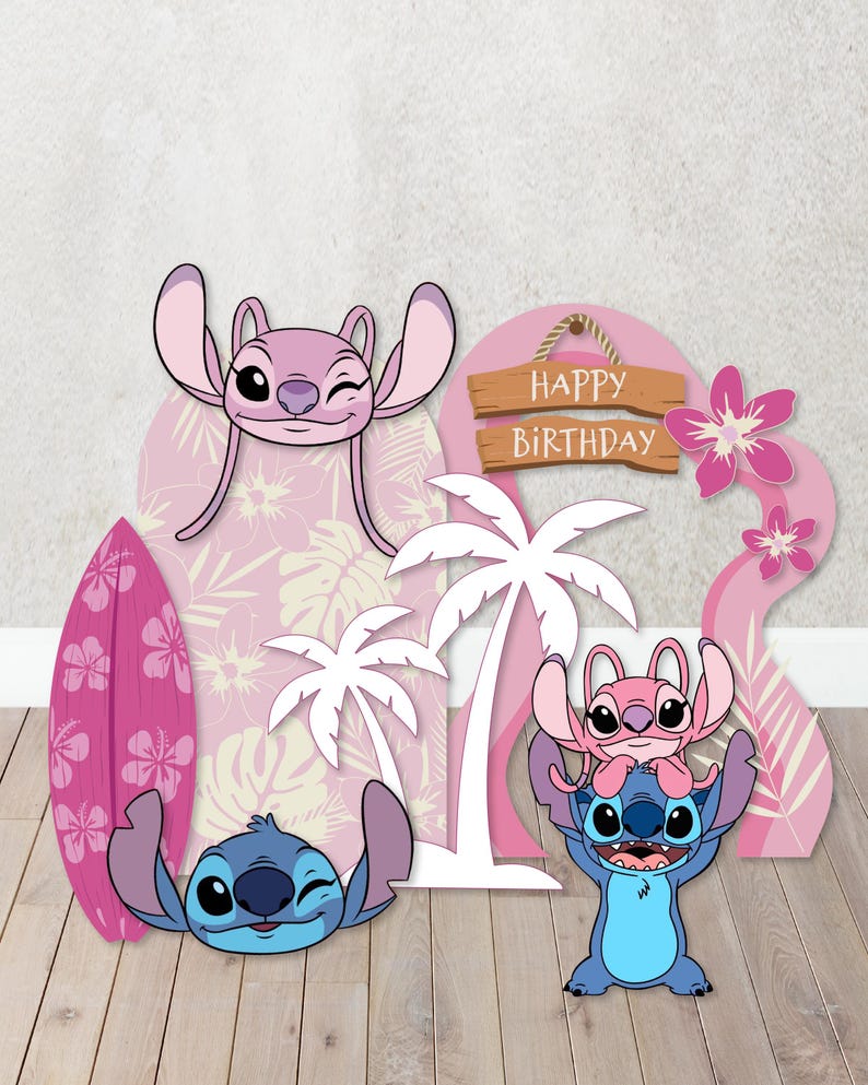 Custom Foam Board Party Backdrop & Props | Personalized Birthday Decor ...