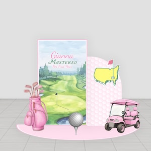 Characters/custom PROPS Cutouts in Foam Board,inspired Golf Theme Party ...