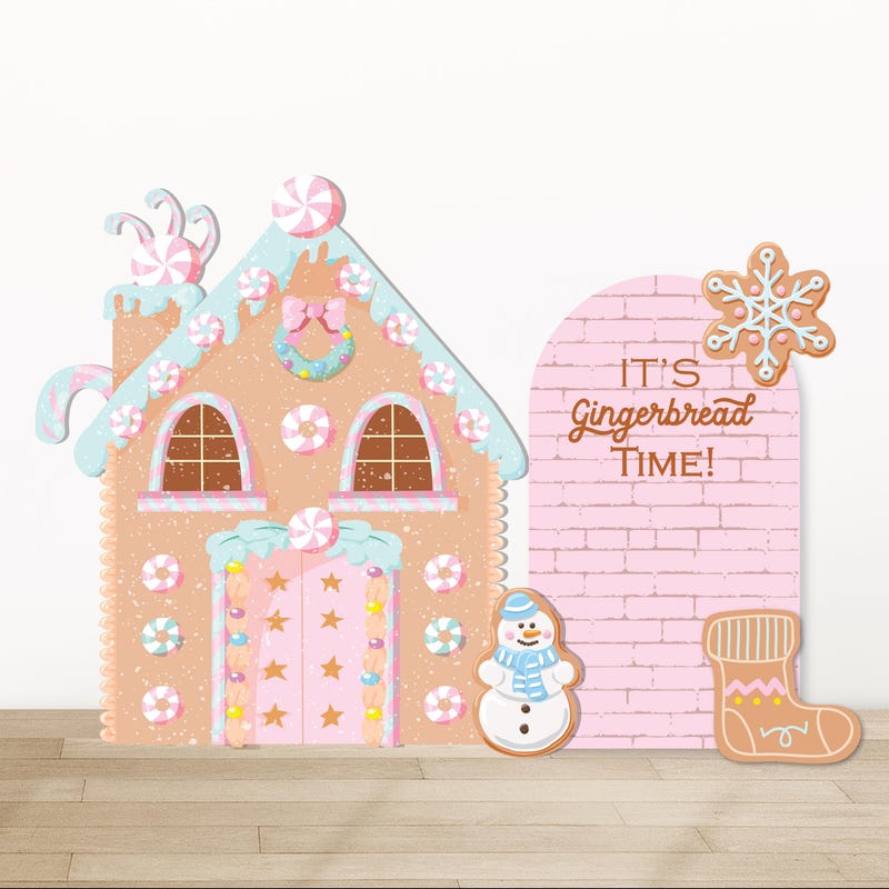 Gingerbread Backdrop - Etsy