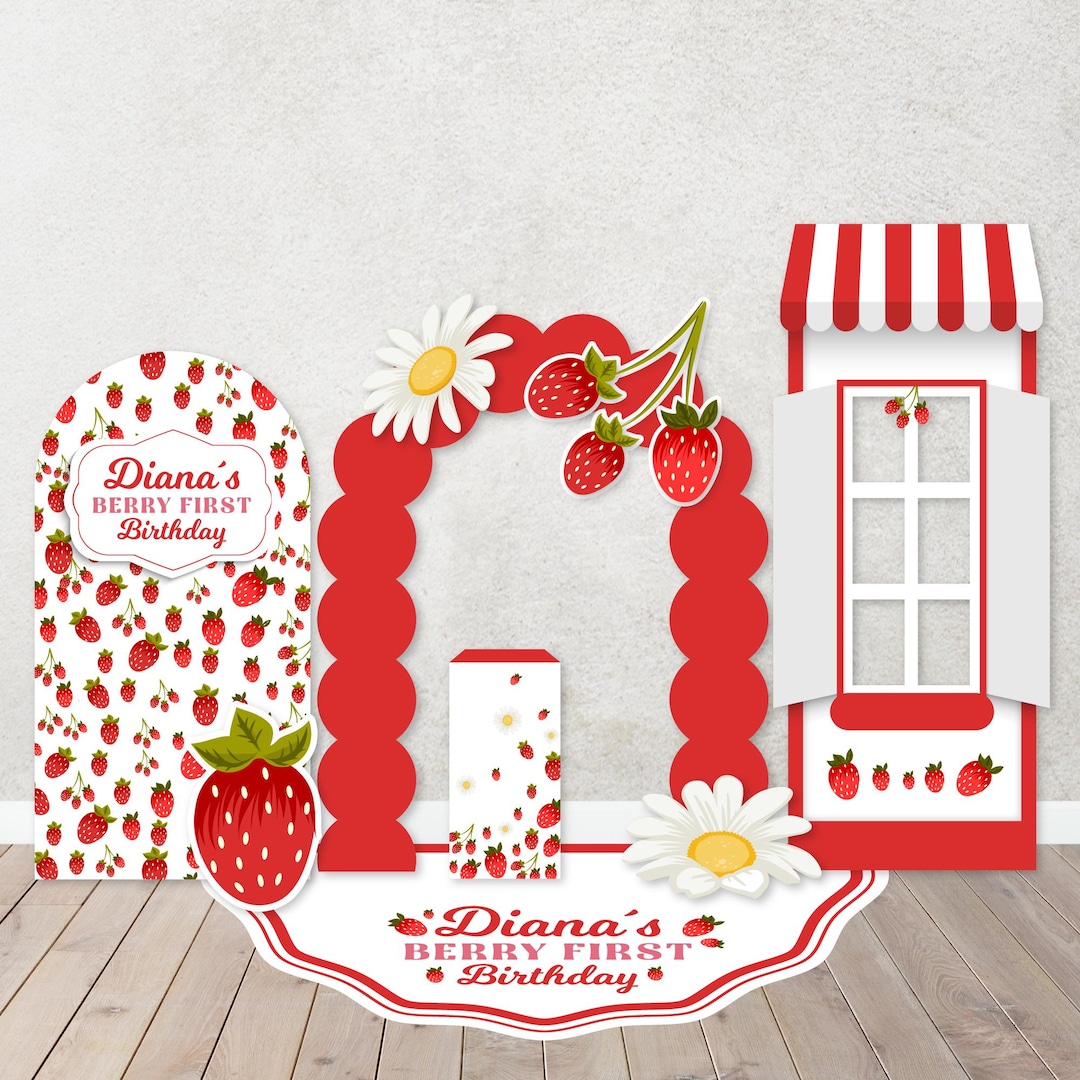 Characters/custom PROPS Cutouts in Foam Board- Coroplast, Strawberry ...