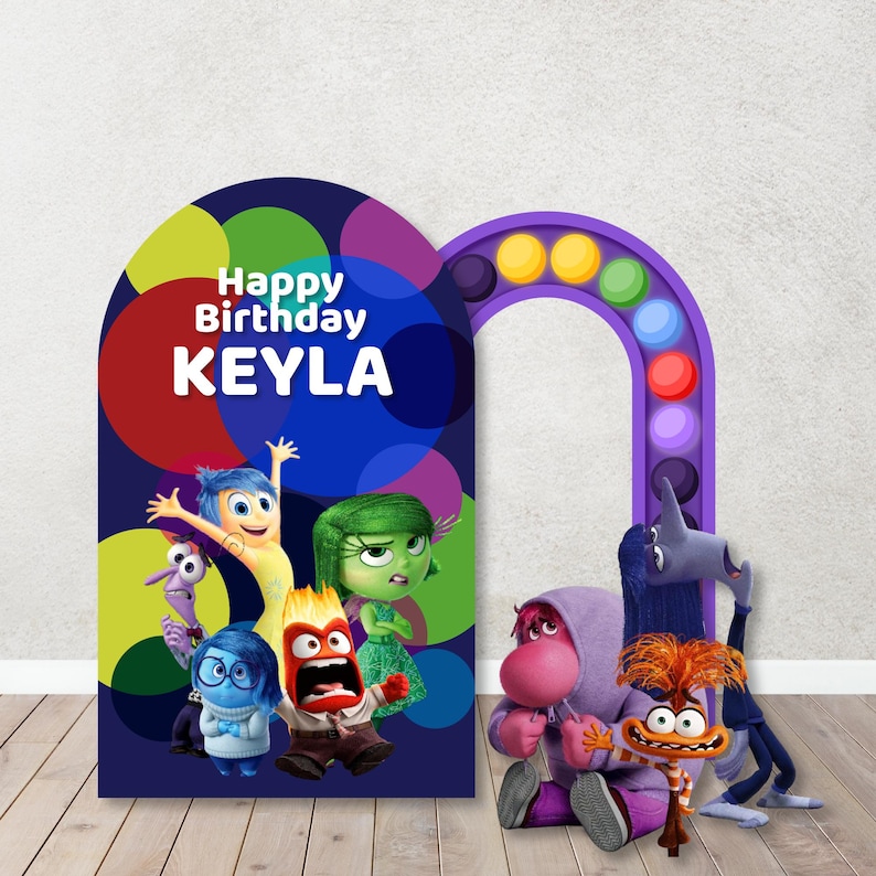 Inside Out Character Foam Board Cutouts – Birthday Party Photo Props - Etsy