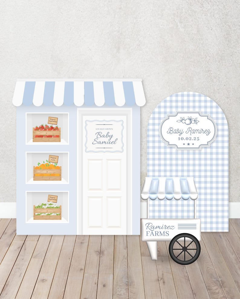 Custom Foam Board Cutouts, Farm Theme, Baby Shower, Gender Reveal - Etsy