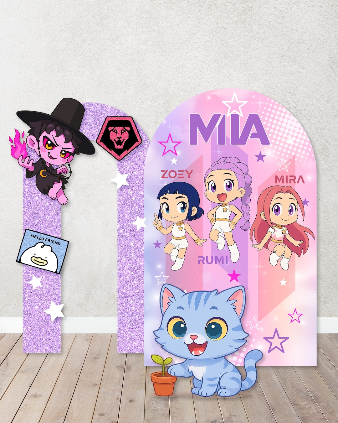 Characters/custom PROPS Cutouts in Foam Board for Birthday Parties ...