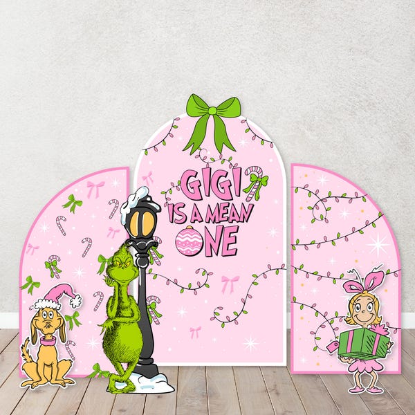 Grinch Cardboard Cutout - Etsy