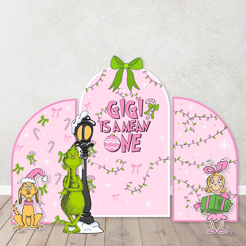 Grinch Cardboard Cutout - Etsy