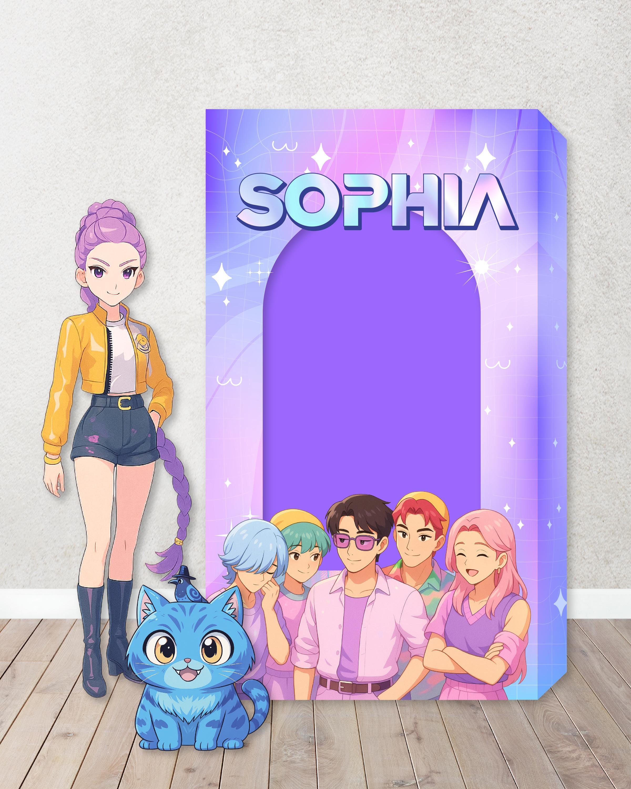 Characters/custom PROPS Cutouts in Foam Board for Birthday Parties ...