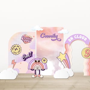 Backdrops/cut Outs in Foam Board Preppy Theme Party, Crocs, Starbucks ...