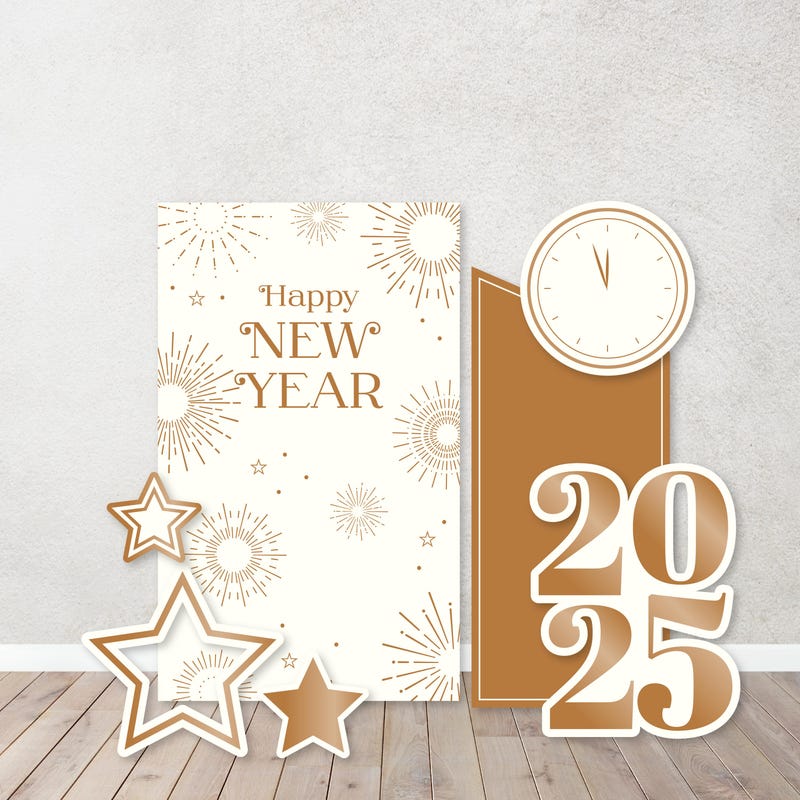 New Years Backdrop - Etsy