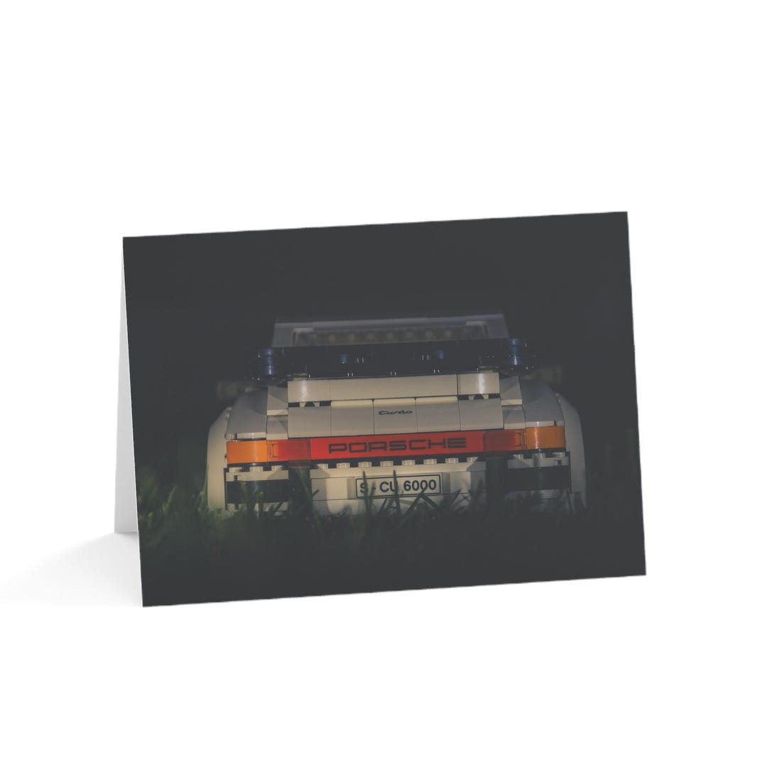 Porsche Inspired Greeting Cards, Lego Porsche Photography, Set of 50 ...