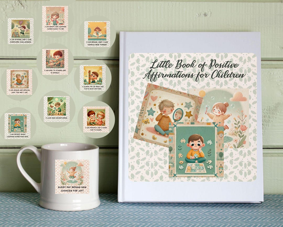 Little Book of Positive Affirmations for Children - Digital Download - Etsy