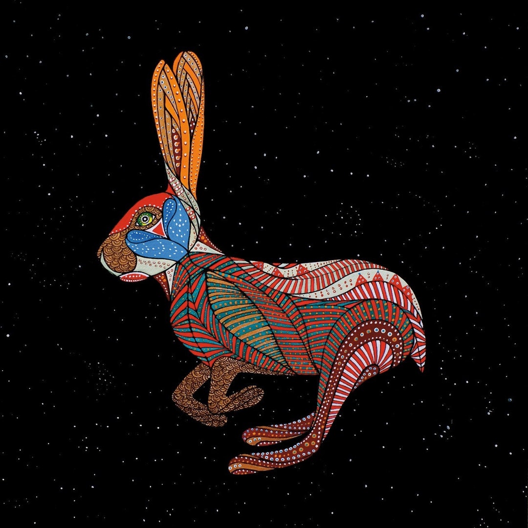 ZODIAC RABBIT ART - Chinese Zodiac Animals by Thailan When - Etsy