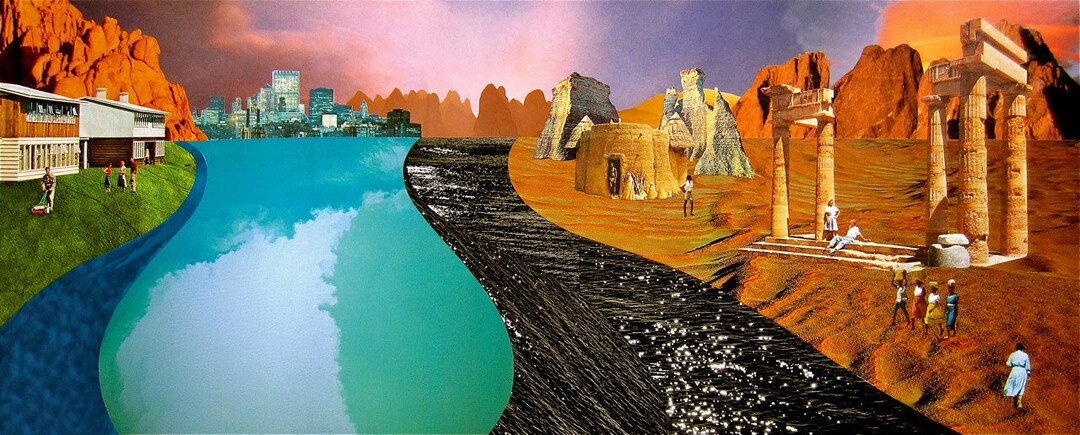 The Great Divide, 11" X 17" Art Print by Thailan When - Etsy