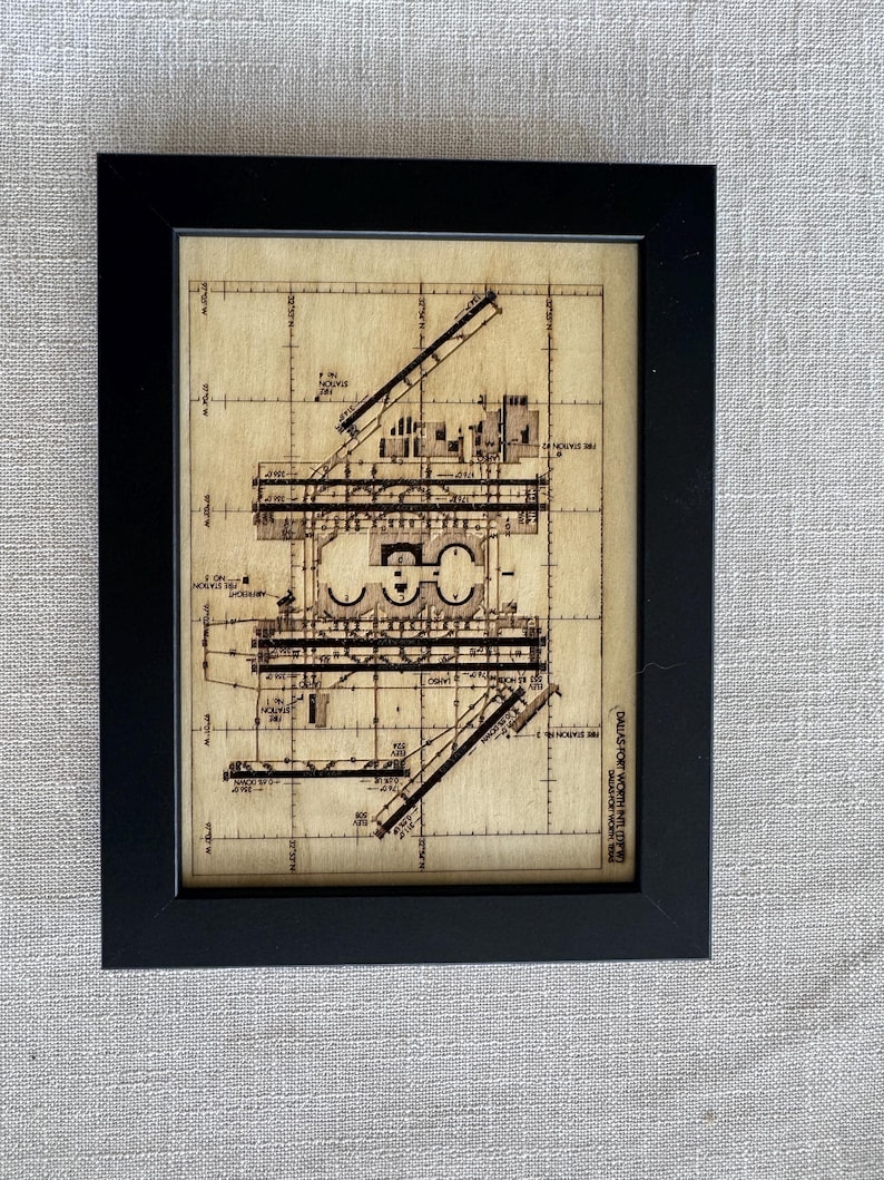 Airport Diagram - Etsy