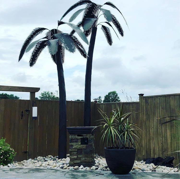 Palm Tree DXF, Layered Palm Tree DXF, Colored Palm Tree Dxf, Summer DXF ...