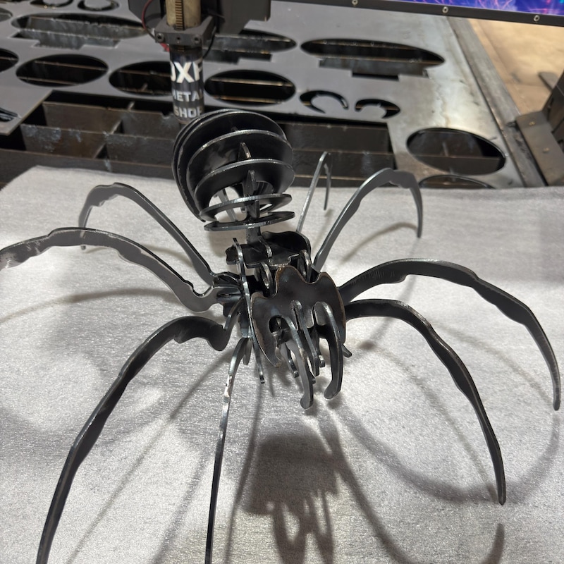 Spider Metal Sculpture - Etsy