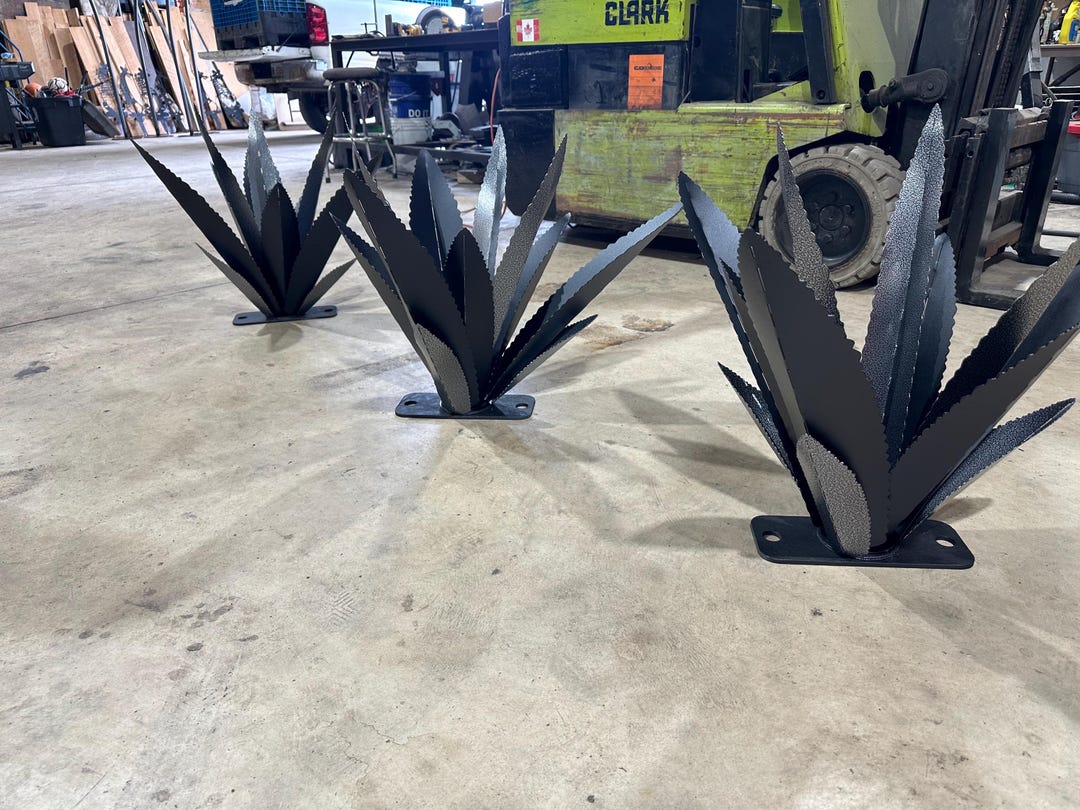Agave Cactus DXF Laser Cut File Metal Art CNC Plasma Garden Decor ...